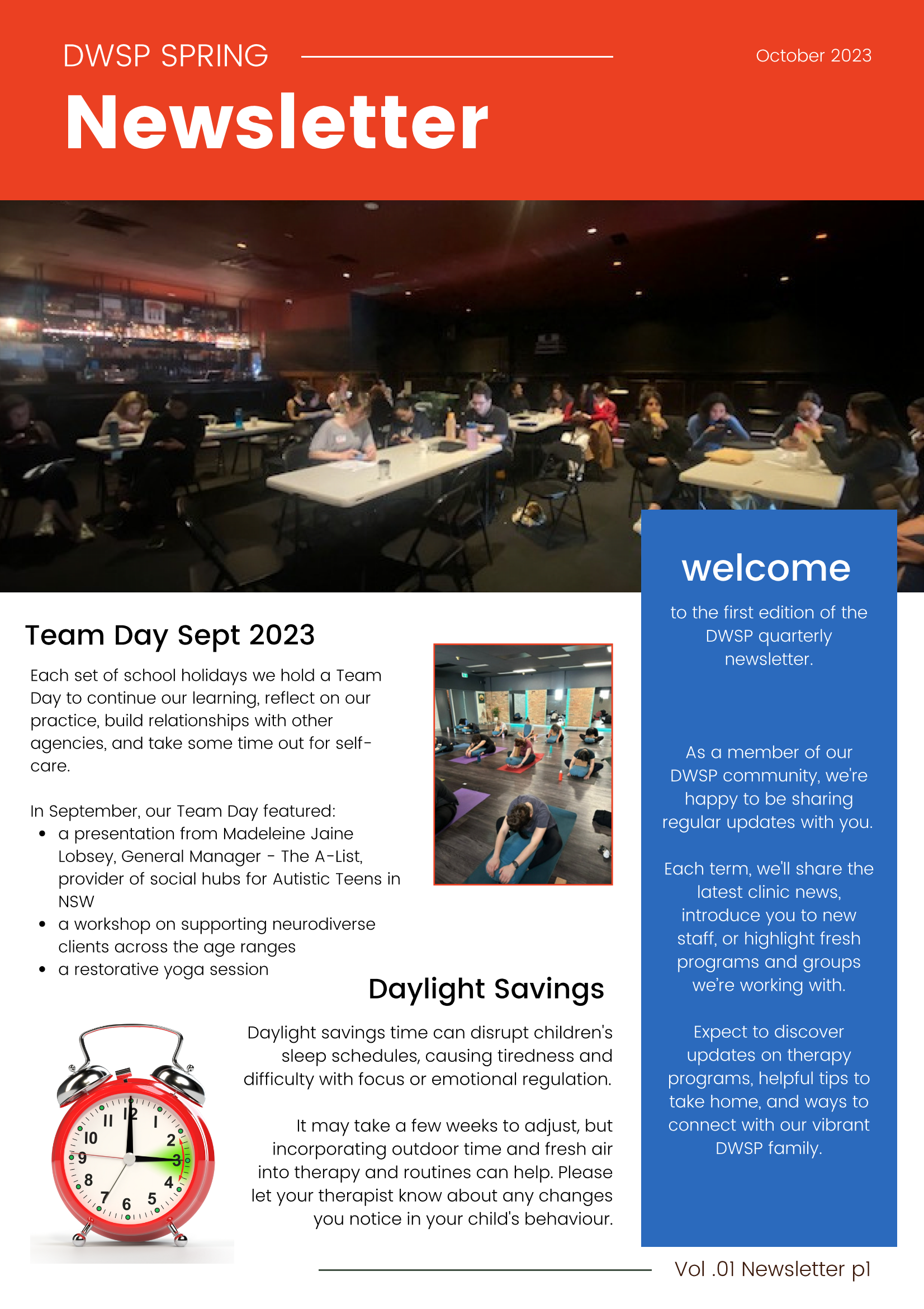 DWSP Newsletter - Spring 2023 - Dee Wardrop